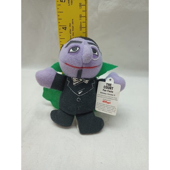 Kellogg | Toys | 999 Kelloggs Sesame Street The Count 4 Mini Beans ...